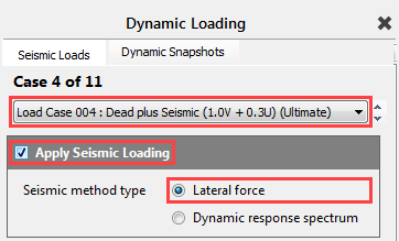 T01-9 Seismic Design | MasterSeries Help