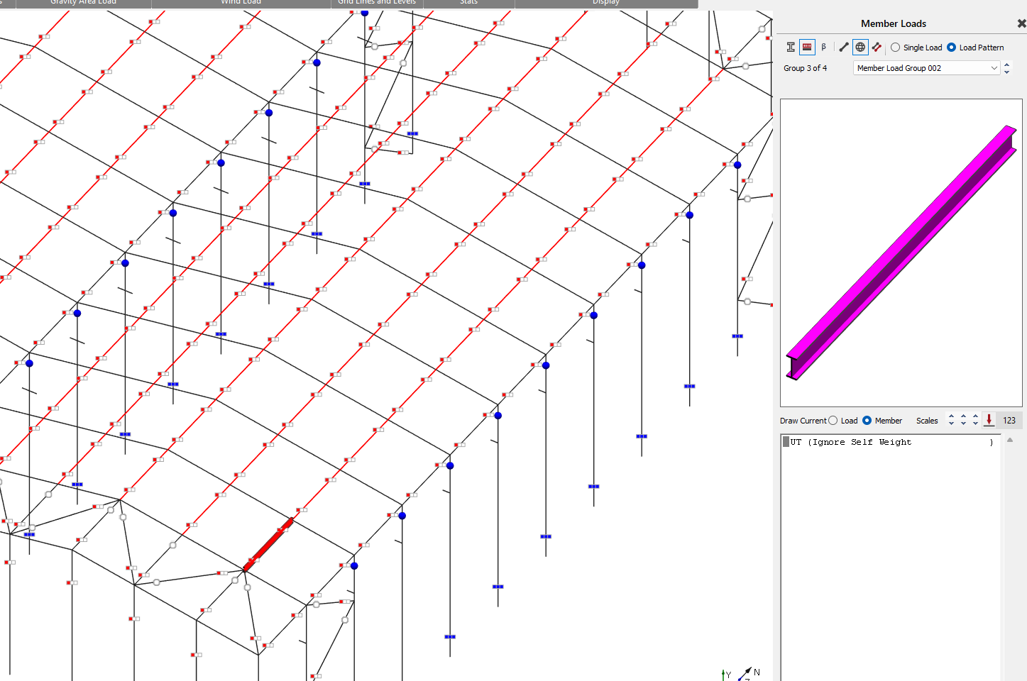 P-Delta Instability in Portal Frames | MasterSeries Help