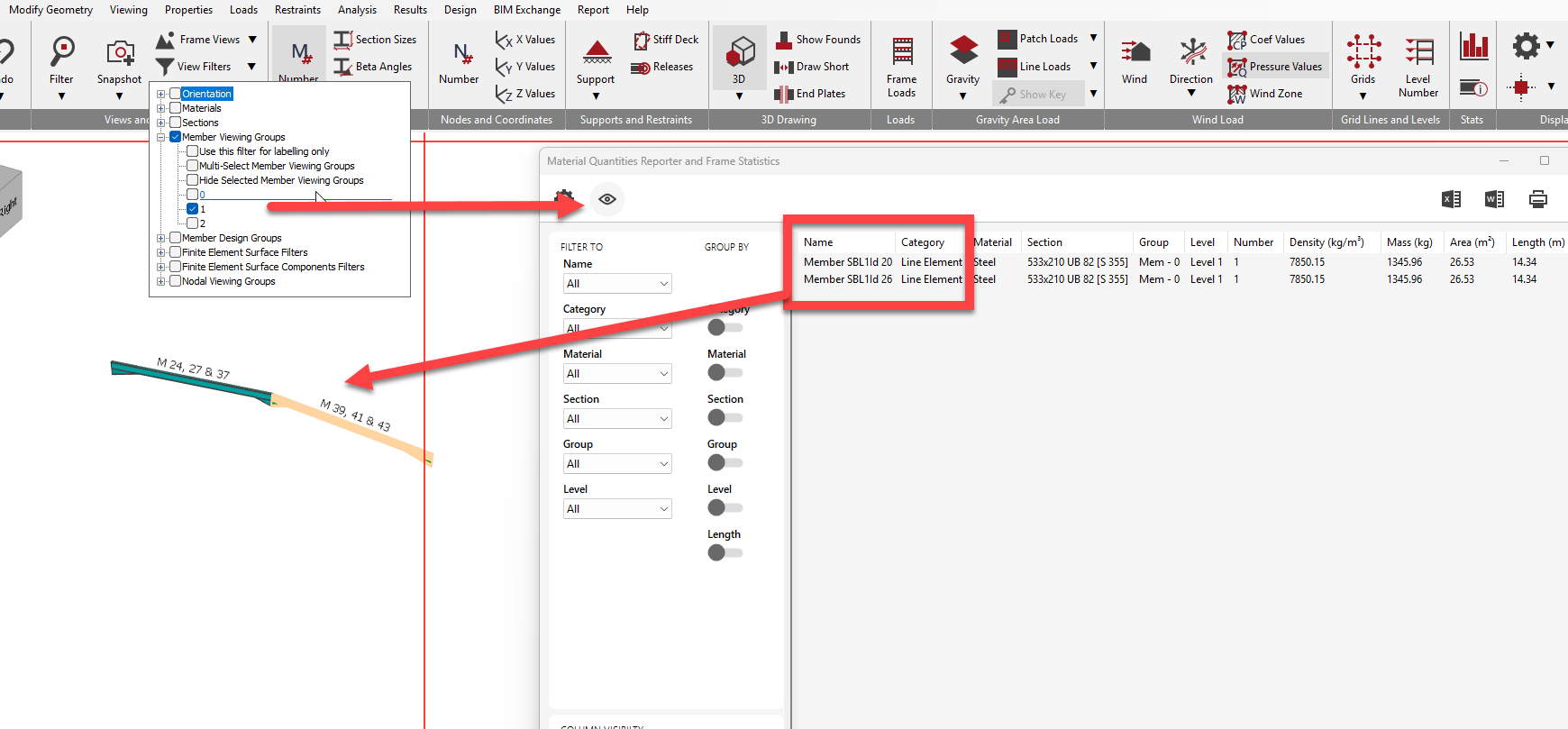 Exporting Member Viewing Groups Individually to Excel | MasterSeries Help