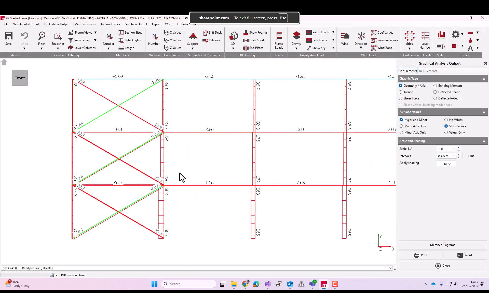 New Plastic Redistribution Features in MasterFrame | MasterSeries Help