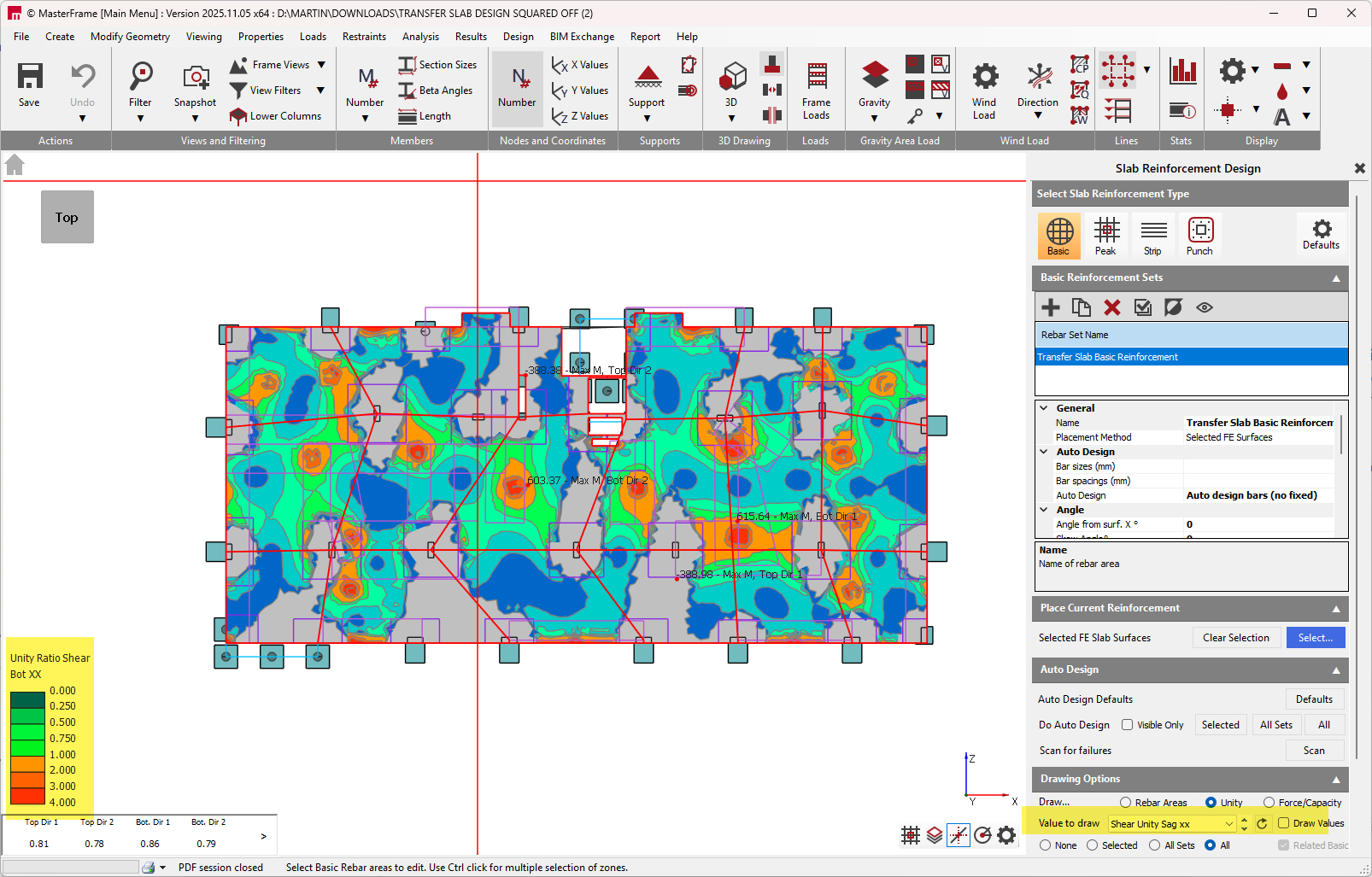 Understanding Linear Shear Checks in MasterSeries for Concrete Slabs | MasterSeries Help