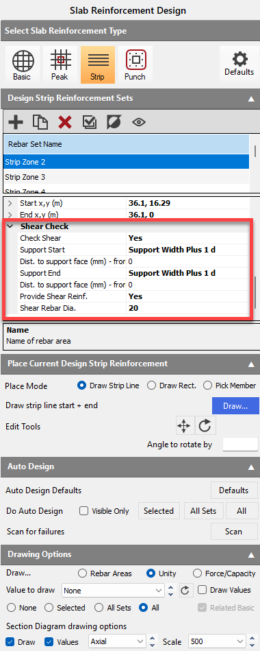 Linear Shear Checks | MasterSeries Help